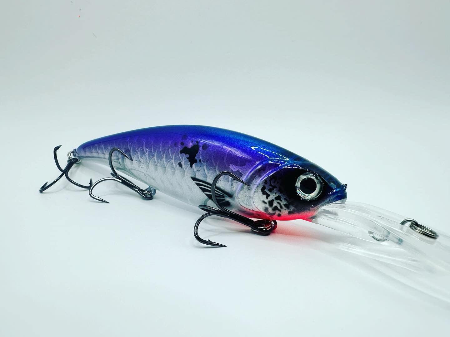 Havoc Series Deep: HD-30 - Purple Back Shad by Vertical Jigs and Lures